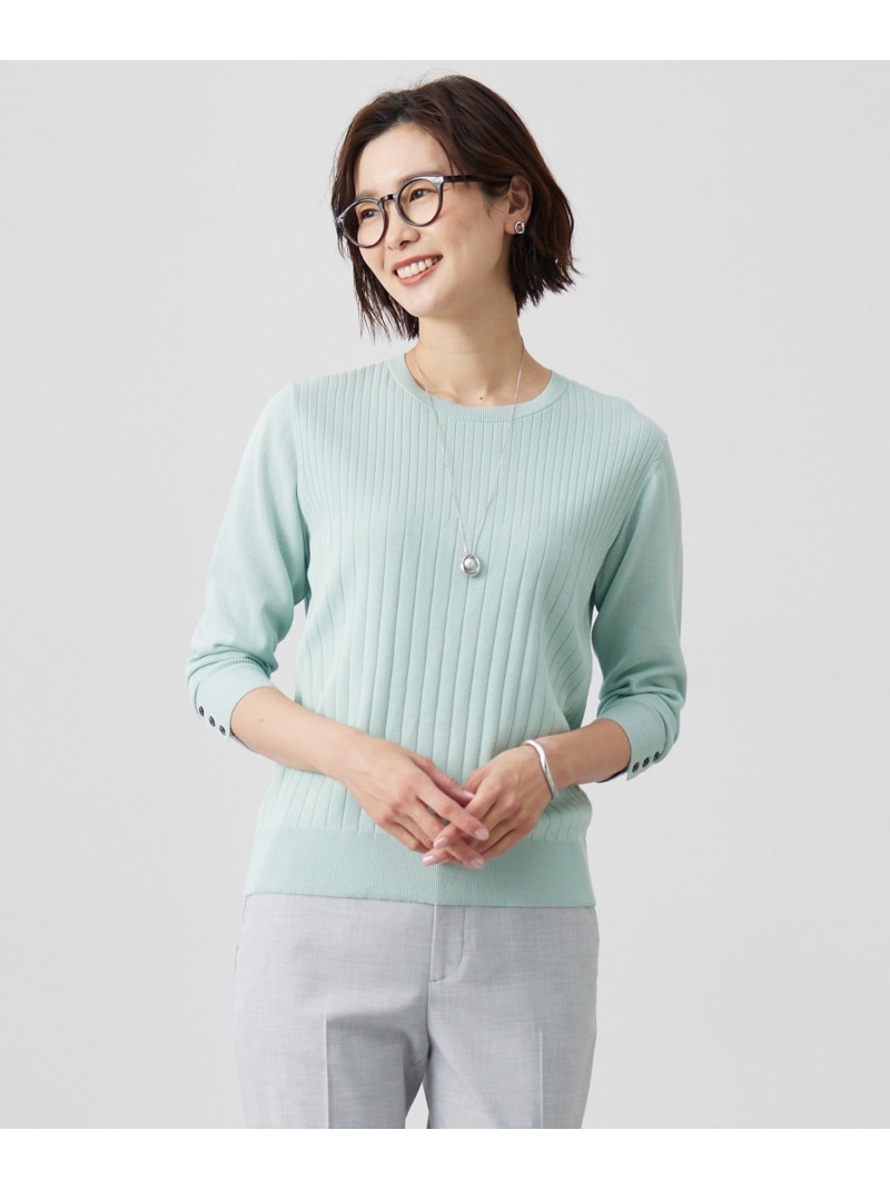 【楽天市場】【洗える】Cotton Acetate ストライプ ニット プルオーバー J.PRESS ジェイプレス トップス ニット ホワイト ...