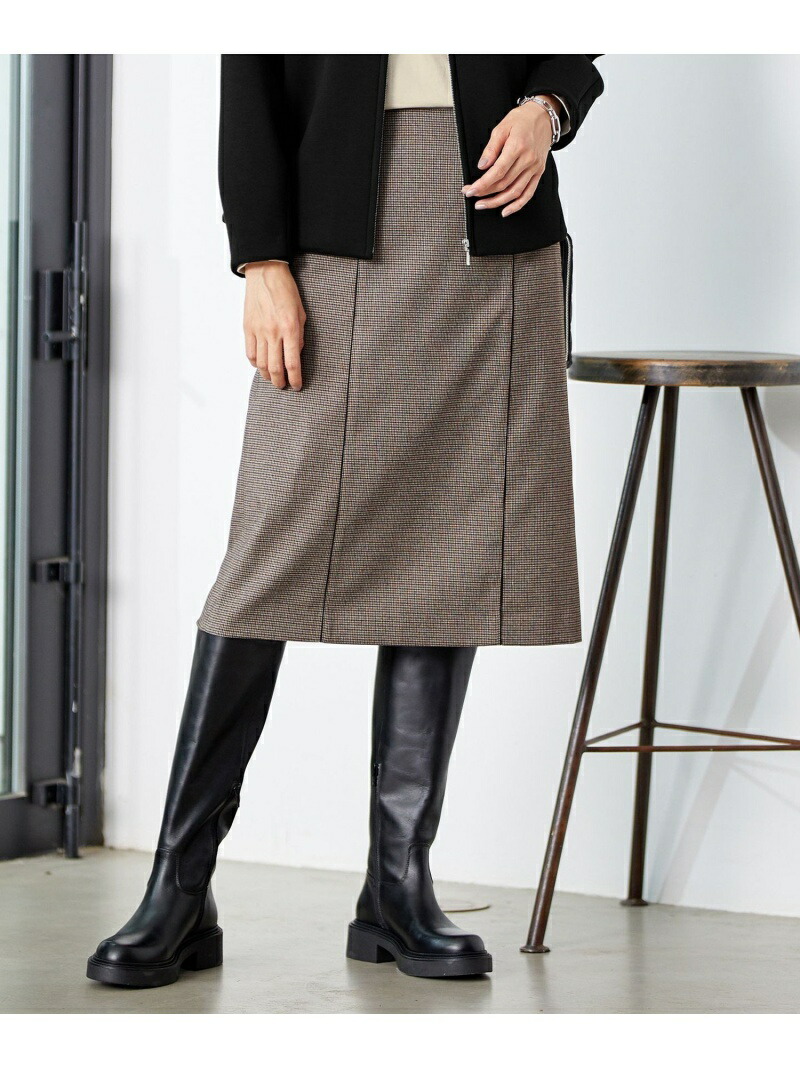 【楽天市場】【SALE／50%OFF】【洗える】Mixツイードチェック スカート J.PRESS ジェイプレス スカート ロング・マキシ ...