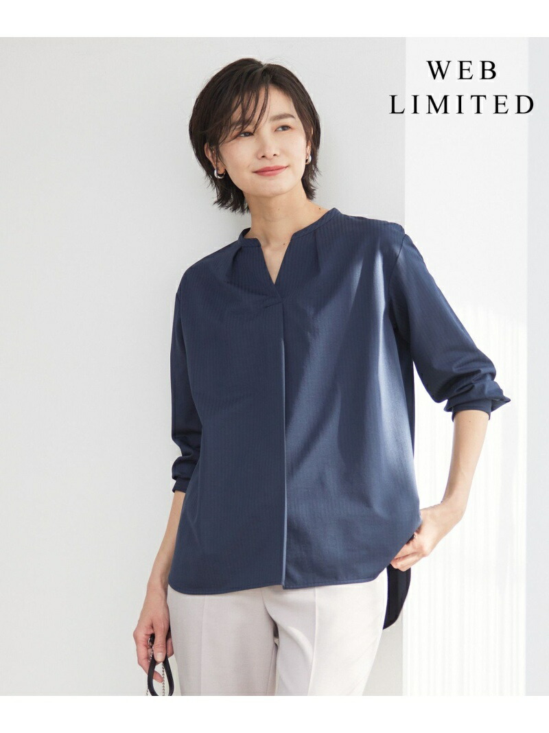 【楽天市場】【SALE／50%OFF】【WEB限定】 ピンストライプジャージー バンドカラー カットソー J.PRESS LADIES L ...