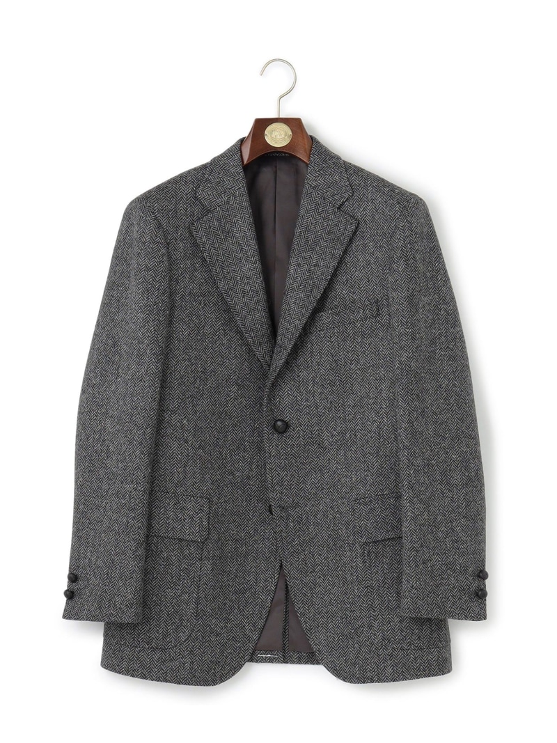 【楽天市場】【SALE／20%OFF】【WEB・一部店舗限定】ブリティッシュツイード ジヤケツト J.PRESS ジェイプレス ジャケット・アウター テーラードジャケット・ブレザー グレー ...