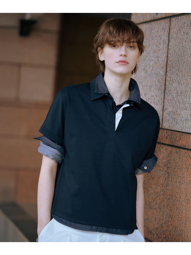 【楽天市場】【洗える】コットンリネンジャージー ポロ カットソー J.PRESS ジェイプレス トップス カットソー・Tシャツ ホワイト ベージュ ネイビー【送料無料】[Rakuten ...