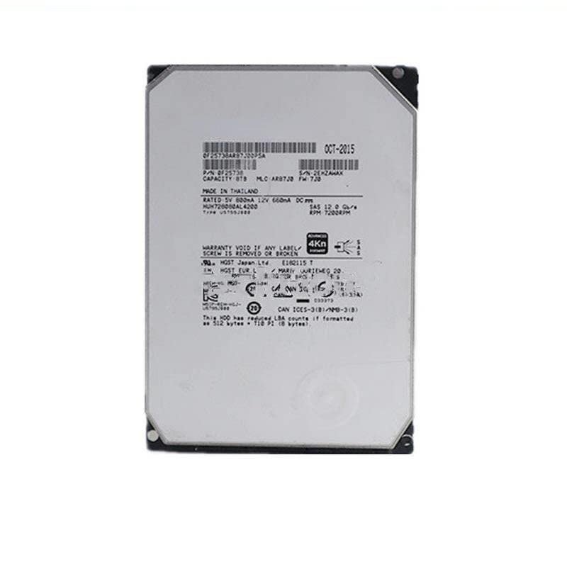 【楽天市場】【中古】【整備済み品】 HGST HUH728080AL4200 3.5" 8TB SAS 12Gb/s 7.2K RPM 128M BLANCCO消去済(整備済み品)：JS-SHOP