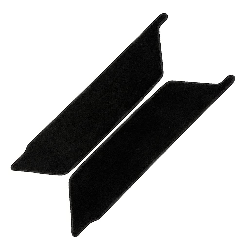 【楽天市場】ハイエース レジアスエース 200系 4型～6型 スーパーGL 電動スライドドア用 サイドステップマット ブラック 2枚セット スカッフプレート ステップマット フロアマット 内装 ...