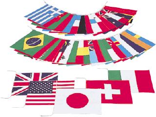 楽天市場】エバニュー(EVERNEW) 万国旗40 EKA382 : 通販ショップオー