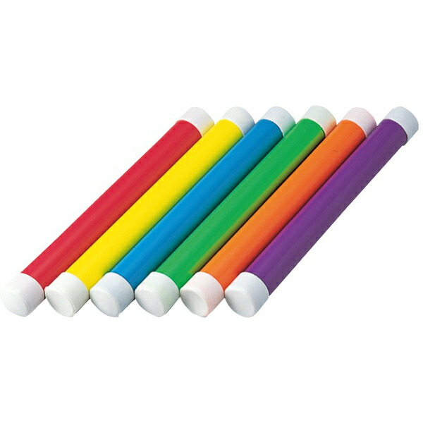 【楽天市場】エバニュー EVERNEW 水泳 ダイブスティック 水泳練習用品 潜水練習用品 つかみやすいスティックタイプ 6色組 EHA107：JSP1975 楽天市場店