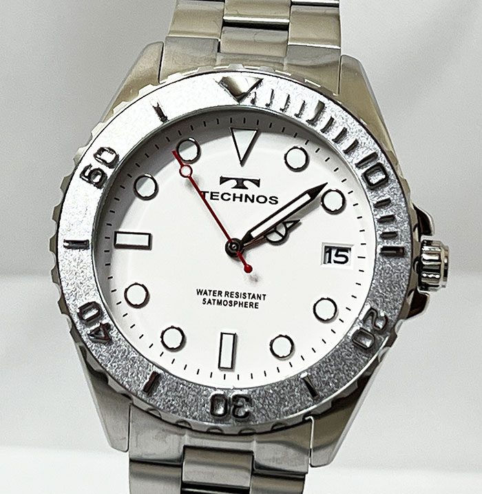 【楽天市場】テクノス 腕時計 メンズウォッチ TECHNOS T9B93SS ラッピング無料 手書きのメッセージカード あす楽対応：時計のジュエリータイム ムラタ