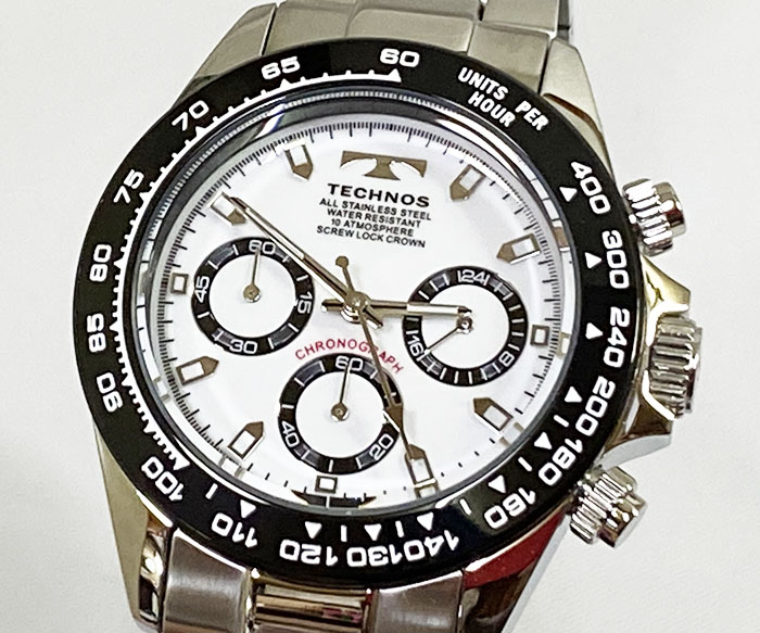 【楽天市場】テクノス 腕時計 メンズウォッチ TECHNOS TSM411TW ラッピング無料 手書きのメッセージカード あす楽対応：時計のジュエリータイム ムラタ