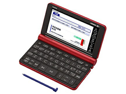 【楽天市場】【展示品】 CASIO EX-word 電子辞書 中国語モデル XD-SX7300-RD(レッド) 数量限定 電子辞書ケース ...