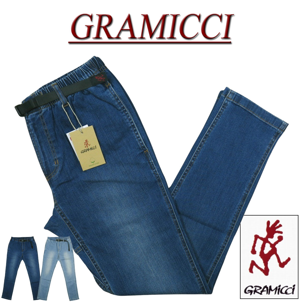 【楽天市場】【10%off 2色5サイズ】 gn851 新品 Gramicci グラミチ STRETCH DENIM NN-PANTS TIGHT CROPPED ストレッチデニム ニュー ...