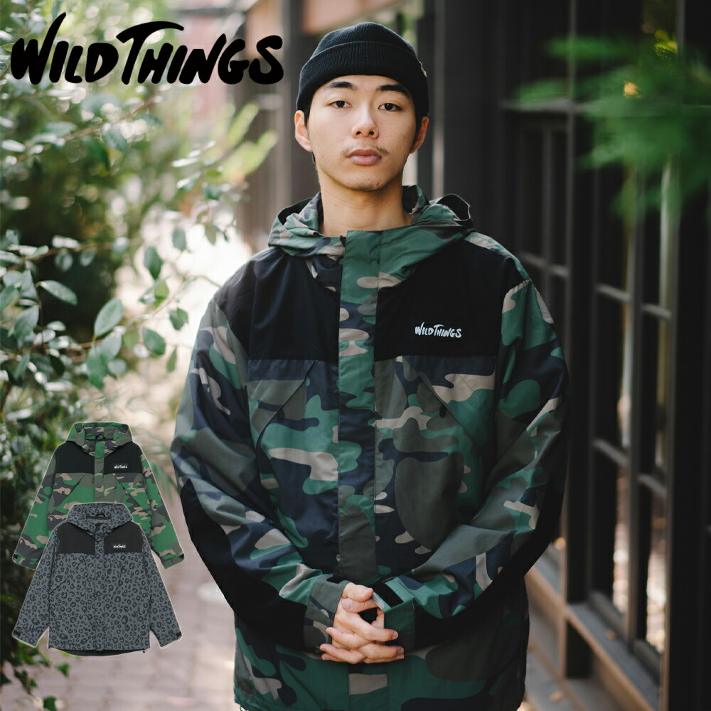 【楽天市場】★SALE価格10％OFF★【WILD THINGS】CHAMONIX PRINT JACKET/全2色 アウター ジャケット アウトドア 柄 春 秋 冬 防寒 メンズ：JUGLANS