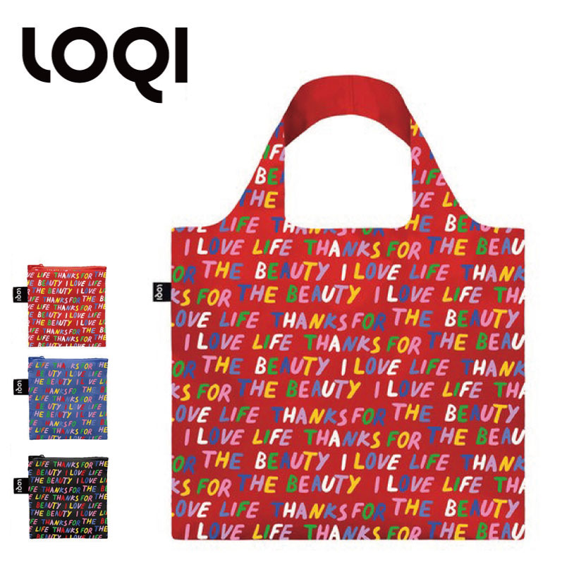 【楽天市場】LOQI ローキー Artist Love Life リサイクルバッグ エコバッグ 折りたたみ コンパクト：GISE（ジセ）