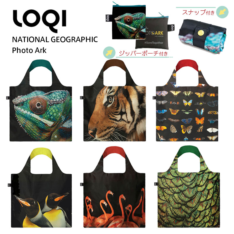 【楽天市場】LOQI ローキー NATIONAL GEOGRAPHIC Photo Ark ナショナル ジオグラフィック 写真家ジョエル サー ...