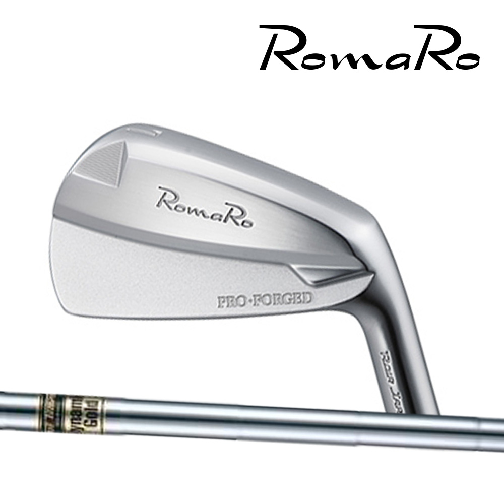 【楽天市場】2023 RomaRo ロマロ PRO FORGED IRON 5-PW 6本セット 右用のみ DG S200 シャフト ダイナミックゴールド プロフォージド アイアン ...
