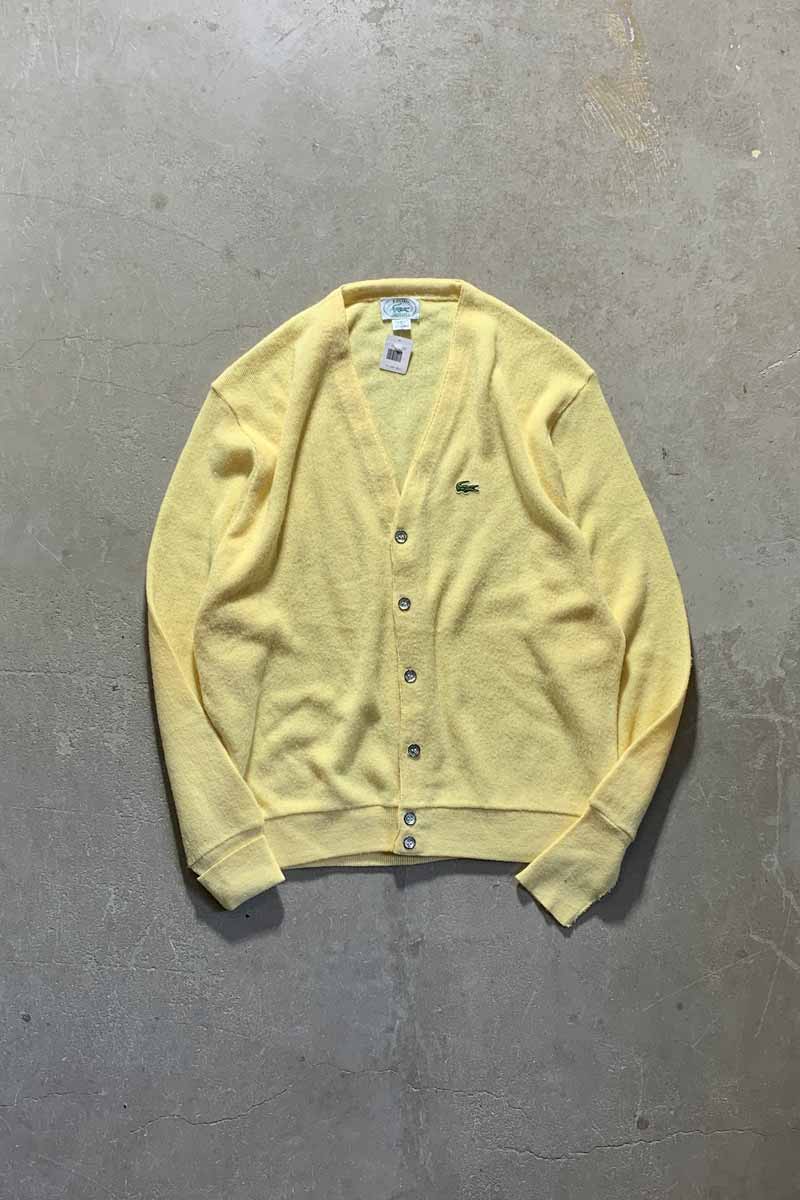 【楽天市場】【中古】IZOD LACOSTE (アイゾッド ラコステ) MADE IN USA 80'S ACRYLIC KNIT CARDIGAN USA製 80年代 アクリル ニット ...