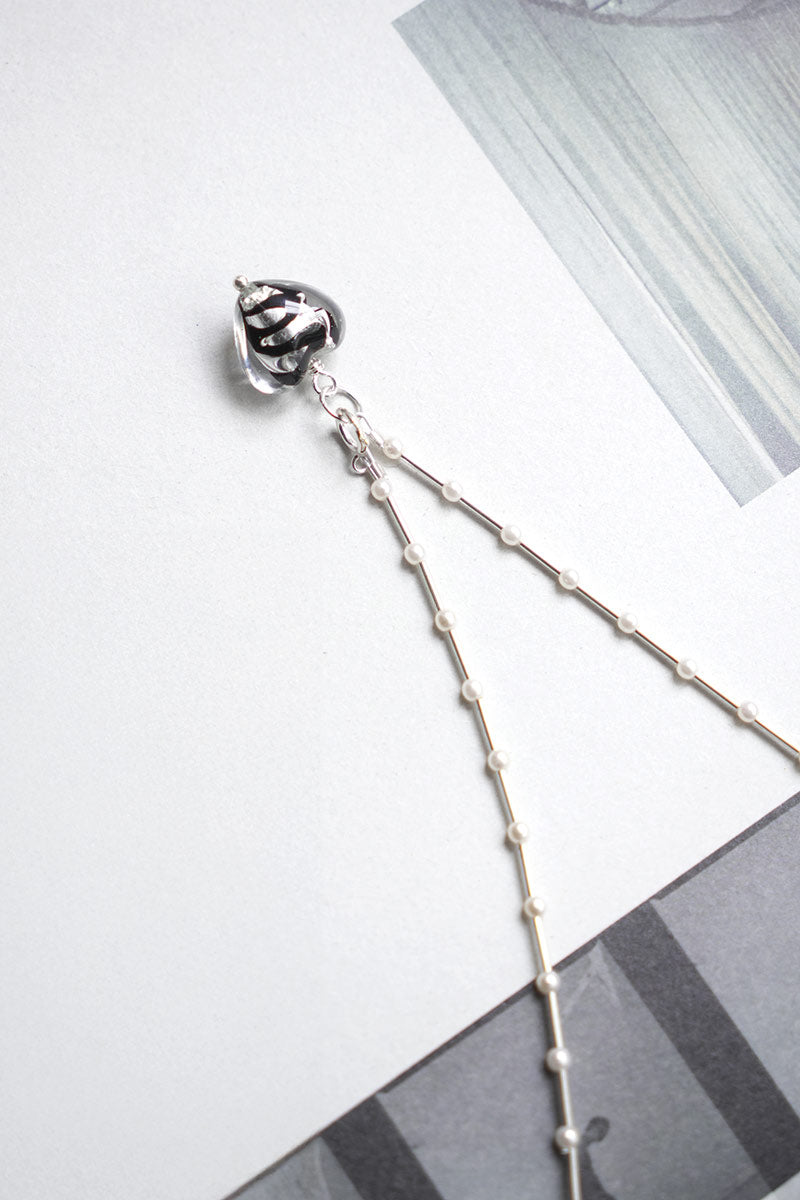 【楽天市場】【レディース新品】YAM (ヤム) POSY CHOKER SPACE CADET ガラスビーズハートチョーカー STERLING ...