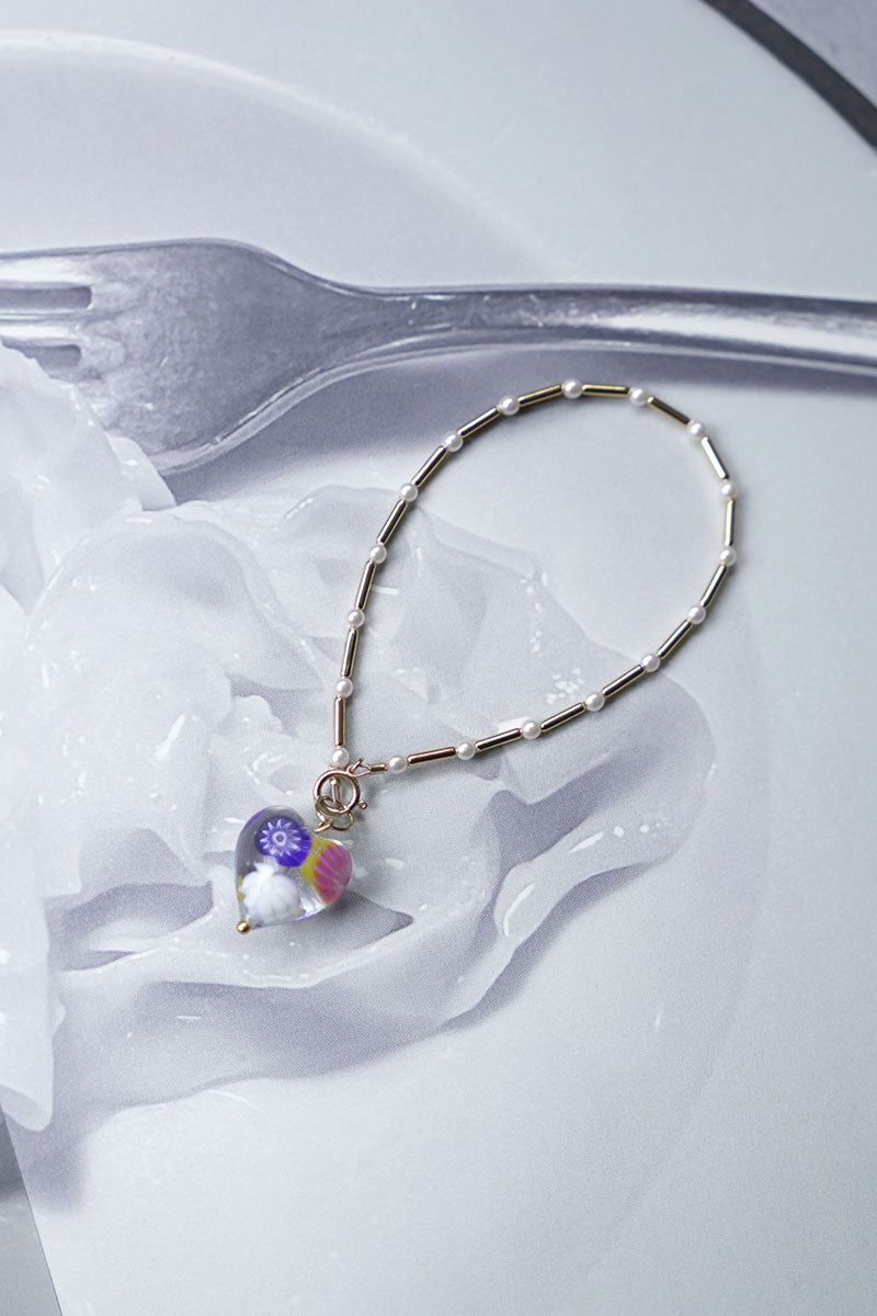 【楽天市場】【レディース新品】YAM (ヤム) POSY BRACELET MULTI デザインチェーンブレスレット GOLD PLATED ...