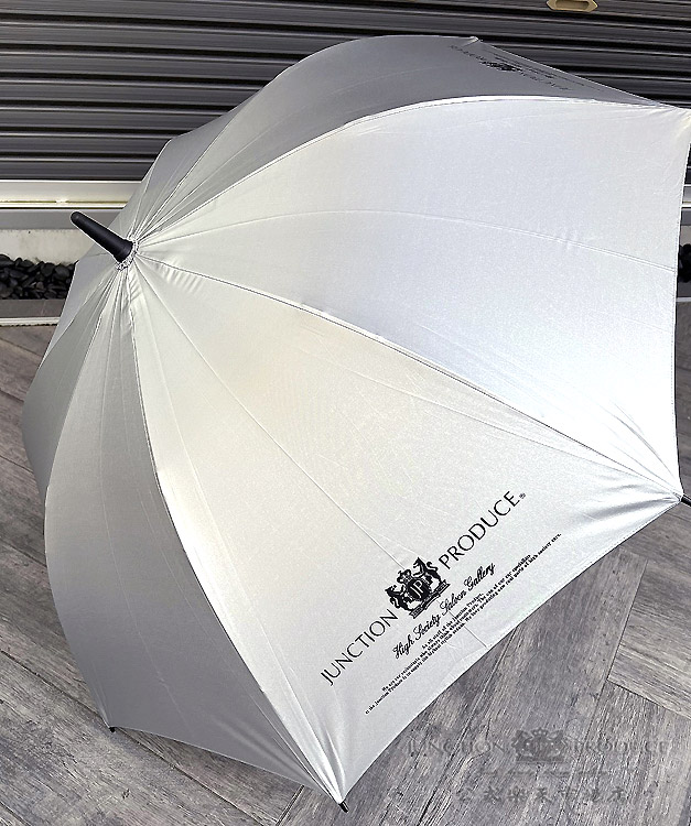 【楽天市場】ジャンクションプロデュース 傘 晴雨兼用 日傘 UVカット 遮熱 遮光 雨具 かっこいい シルバー JUNCTION ...