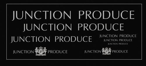 【楽天市場】ジャンクションプロデュース JUNCTION PRODUCE ステッカー MIX 文字 車用品 カー用品 ジャンクション 車 ...