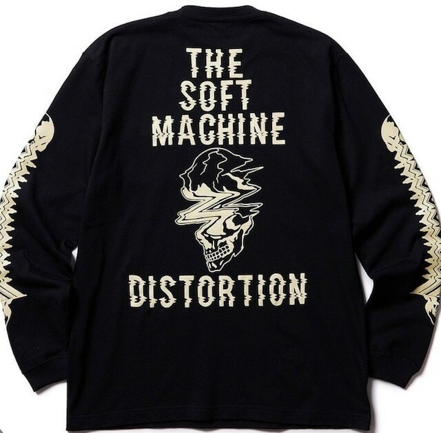【楽天市場】【SOFTMACHINE】ソフトマシーンDISTORTION L/S (BLACK) ロングスリーブTシャツ：JUNKBLUES