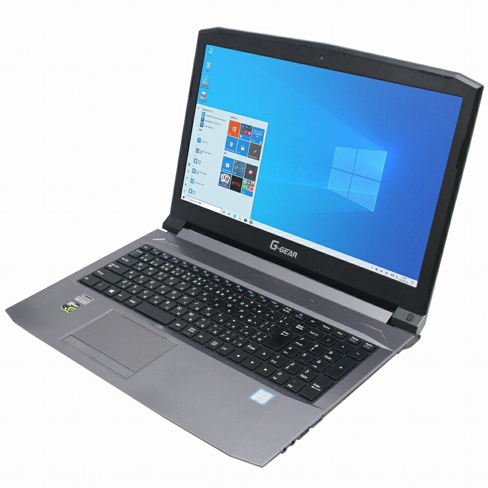 【楽天市場】MOUSE COMPUTER G-GEAR N1564J Windows10 64bit HDMI Geforce GTX1050Ti Core i7 7700HQ メモリー ...