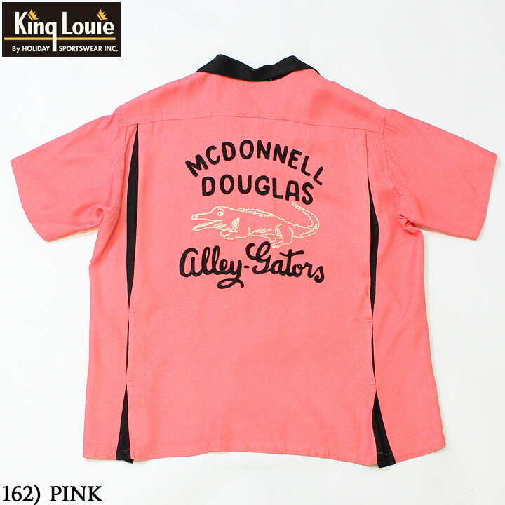 【楽天市場】No.KL38666 KING LOUIE キングルイby HolidayBOWLING SHIRT “ALLEY GATORS”：Junky Special
