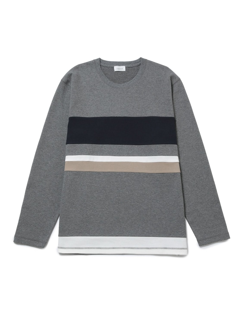 【楽天市場】【SALE／69%OFF】ライトポンチパネル切替T JUNRed ジュンレッド トップス その他のトップス ネイビー グレー【RBA_E】[Rakuten Fashion]：JUNRED