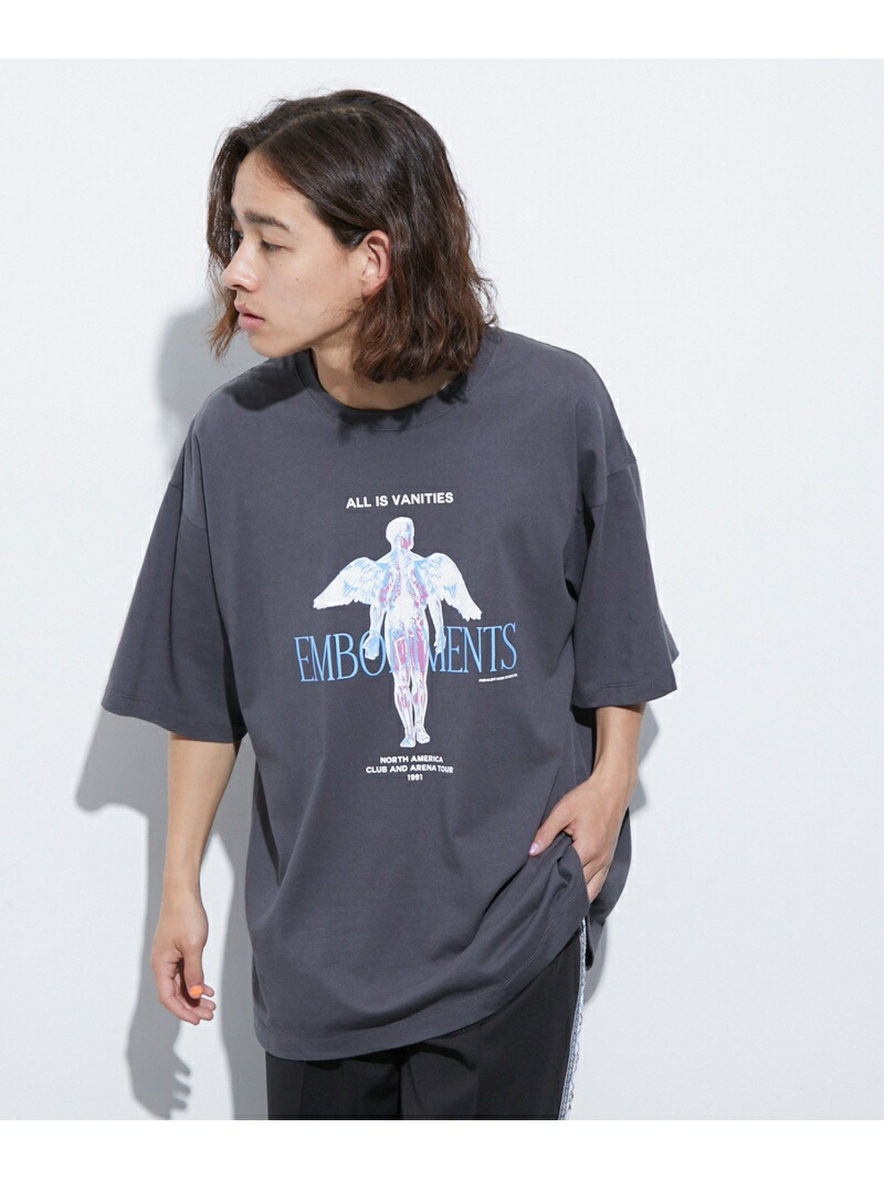 【楽天市場】【SALE／50%OFF】re_k by JUNRED / ハーフスリーブバンドツアーTee re_k by JUNRED ジュン ...