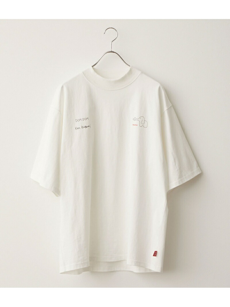 【楽天市場】【SALE／50%OFF】【DOMDOM*KEN KAGAMIコラボ】モックネックTシャツ JUNRed ジュンレッド トップス その他のトップス ホワイト ベージュ パープル ...