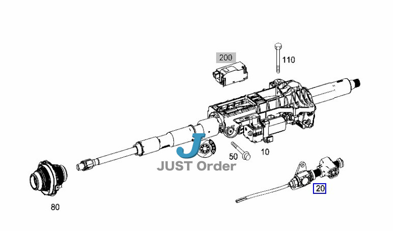 【楽天市場】純正品【ベンツ】ステアリングコラムアジャスターリペアキット：ジャストオーダー