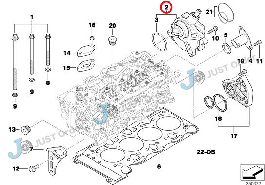 【楽天市場】【BMW】E46/E90/E91/E92/E93/E60/E84/E83等 バキュームポンプ/優良メーカーPIERBURG製 ...