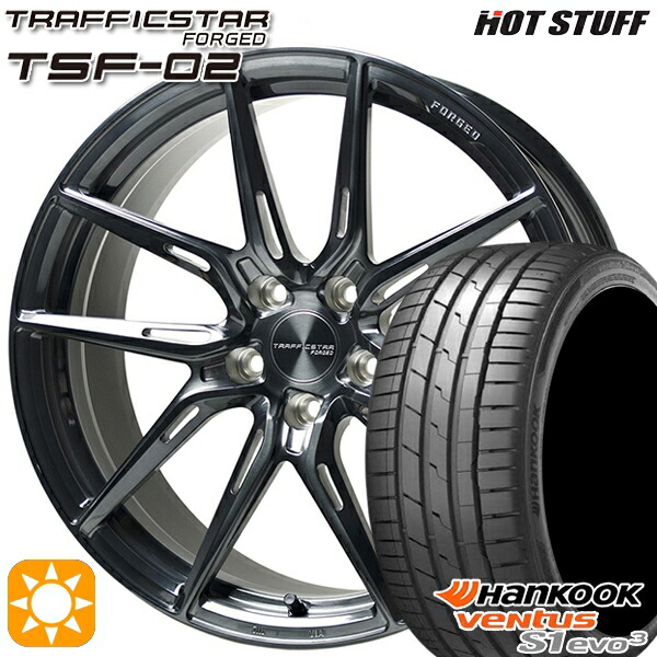【楽天市場】【取付対象】ノア ヴォクシー 225/35R19 88Y XL ハンコック veNtus S1 evo3 K127 HotStuff トラフィックスターフォージド TSF-02 ...