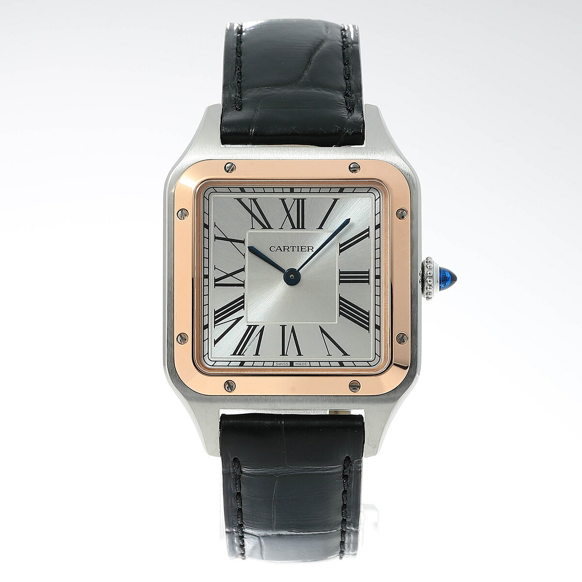 【楽天市場】【中古】カルティエ SANTOS-DUMONT WATCH 腕時計 CARTIER W2SA0011 シルバー ブランド 時計：ハタ貴金属