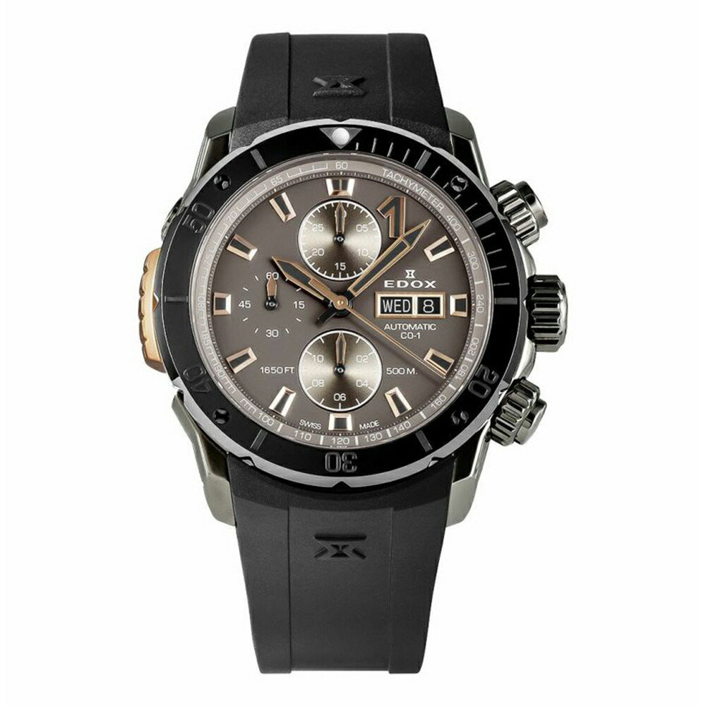 【楽天市場】【マラソン限定P最大49倍】EDOX(エドックス) クロノオフショア1 ベゼルロック クロノグラフ オートマティック 01128 ...