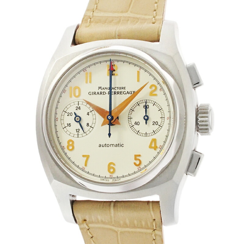 【楽天市場】ジラールペルゴ ヴィンテージ 1960 クロノグラフ 25980.0.11.8158 箱・保証書付【中古】【JS1644 ...
