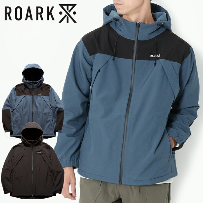【楽天市場】【10％OFF】 ROARK ロアーク RECON SOFT SHELL RJJ1071 ソフトシェル ジャケット マウンテン ...