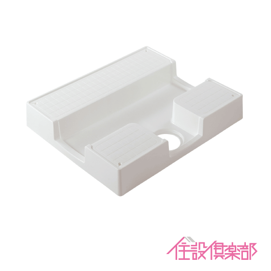 【楽天市場】洗濯機パン 7564Cタイプ(全自動洗濯機用) 高床タイプ 750mm×640mm 426-410-W カクダイ：住設倶楽部 楽天市場店