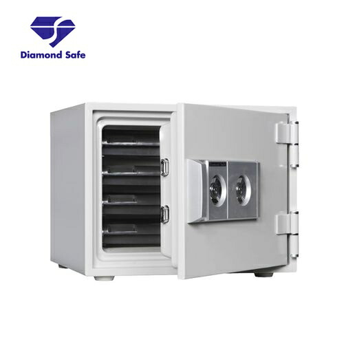 【楽天市場】[DW34-4]ダイヤセーフ 金庫 耐火金庫 DWシリーズ 内容量：約19リットル 2キータイプ シリンダー錠式 【送料無料 ...