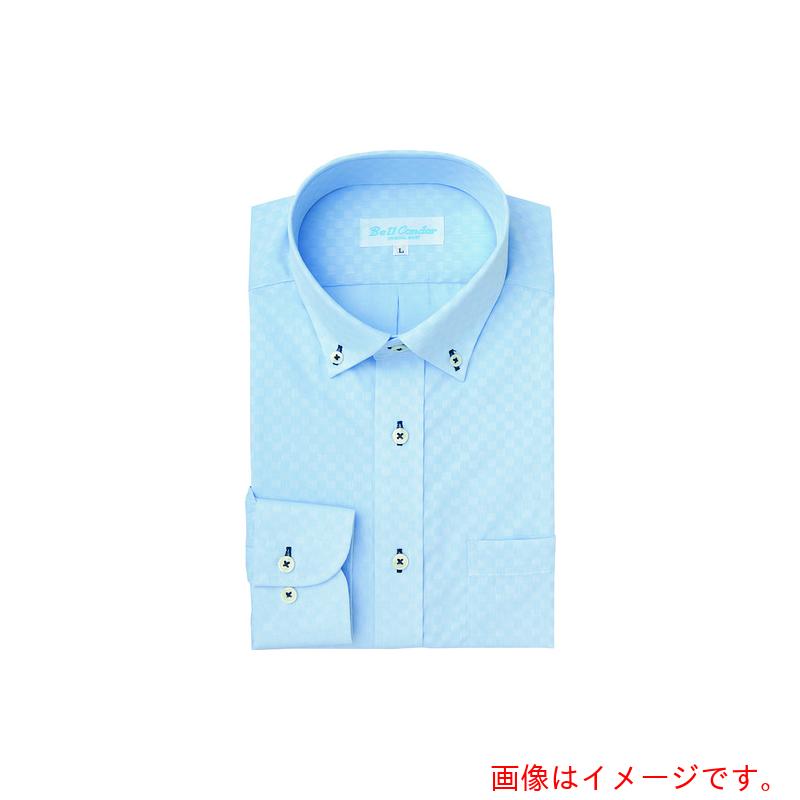 【楽天市場】アイトス（AITOZ） 長袖ボタンダウンシャツ サックス 4L 【品番：43057-007-4L】：住設プロ 楽天市場店
