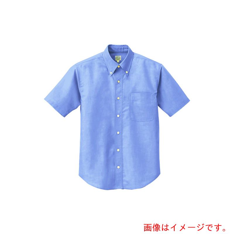 【楽天市場】アイトス（AITOZ） 半袖T／Cオックスボタンダウンシャツ（男女兼用） サックス 4L 【品番：7823-007-4L】：住設 ...