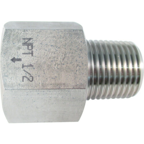 【楽天市場】アソー ASOH ステンレス製 変換内外ソケット 外PT1／2×内NPT1／2 【品番：NF-8344】：住設プロ 楽天市場店