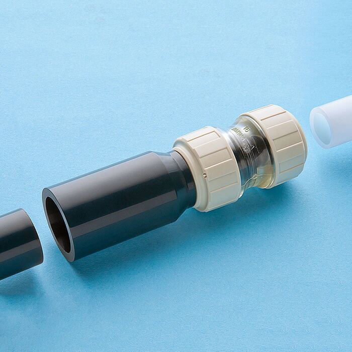 【楽天市場】バクマ工業 ハードロック ワンタッチ継手 架橋ポリエチレン管継手 HIVP接続アダプター（EHIP） 【品番：EHIP20×13 ...