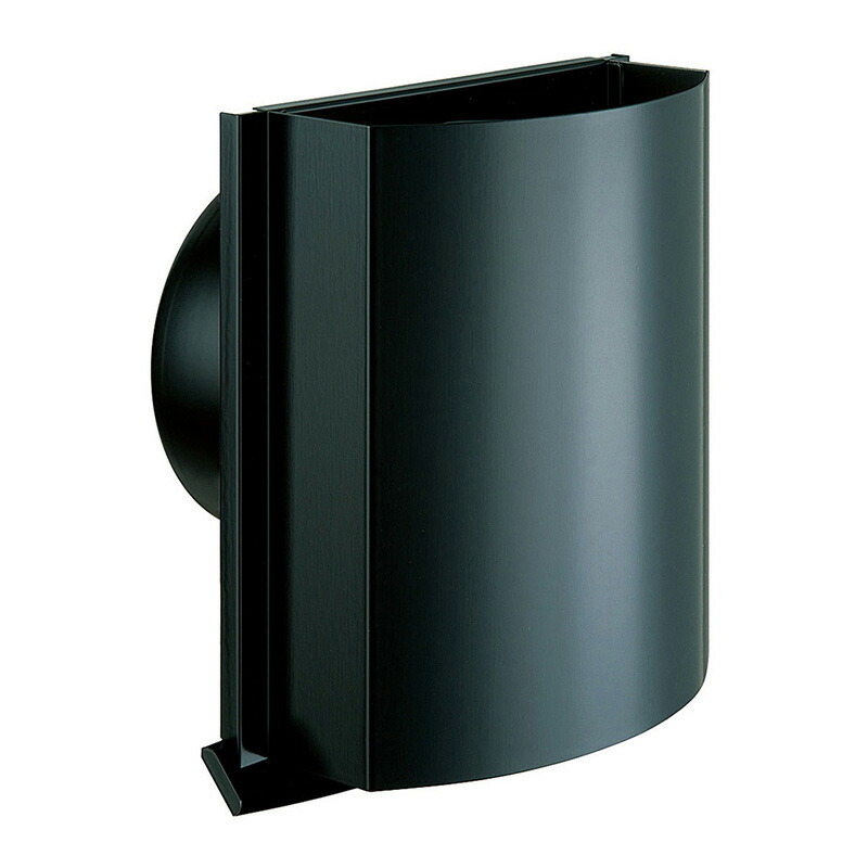 【楽天市場】バクマ工業 耐外風フード付換気口 コンパクトタイプ・ B-JKFタイプ 水止め付 100φ ブラック 【品番：B-100JKF-M-BK】：住設プロ 楽天市場店