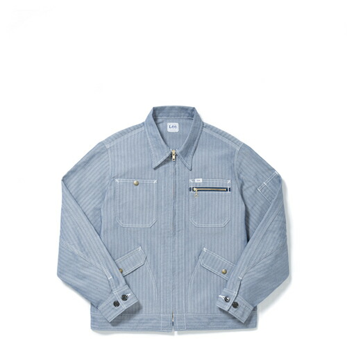 【楽天市場】ボンマックス（BONMAX） Leeワークウェア レディスジップアップジャケット ブルー M 【品番：LWB03001-28-M ...