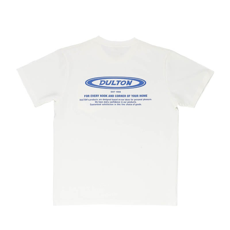 【楽天市場】ダルトン（DULTON） DULTON T-SHIRT OVAL LOGO XL WHITE ダルトン Tシャツ オーバル ロゴ ...