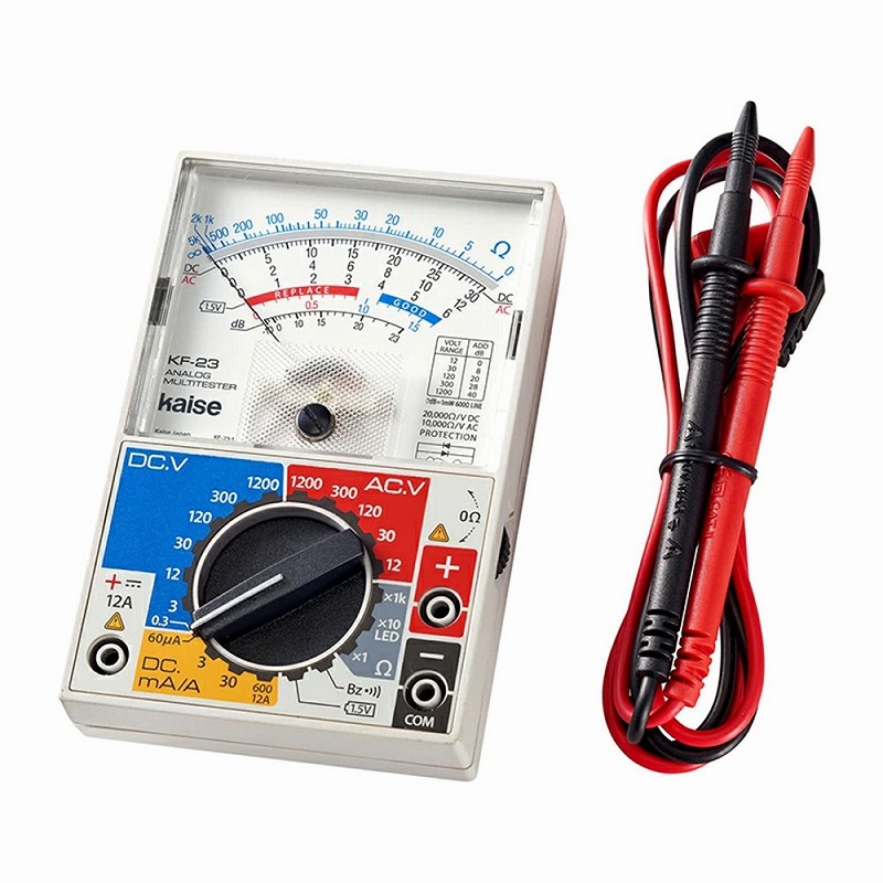 【楽天市場】朝日電器（ELPA） アナログマルチテスター 【品番：KF-23】：住設プロ 楽天市場店