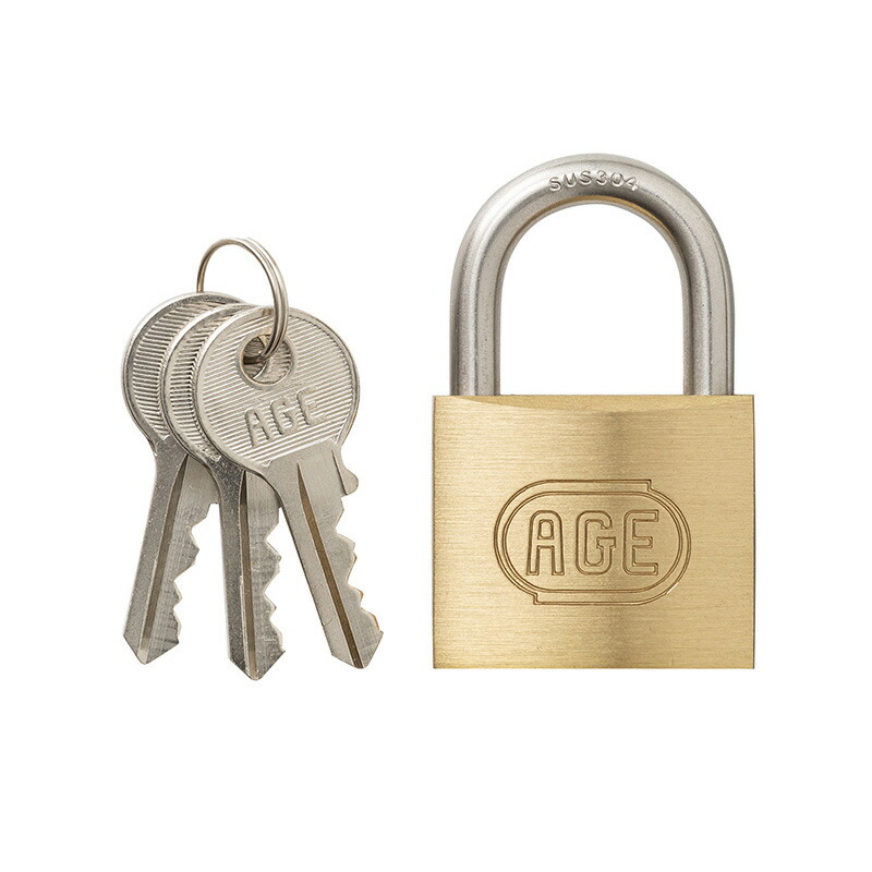 【楽天市場】【メール便対応】ハイロジック G-025 ステンレス弦Wロック南京錠 40mm 同一鍵 3本キー 【品番：71025】：住設プロ ...