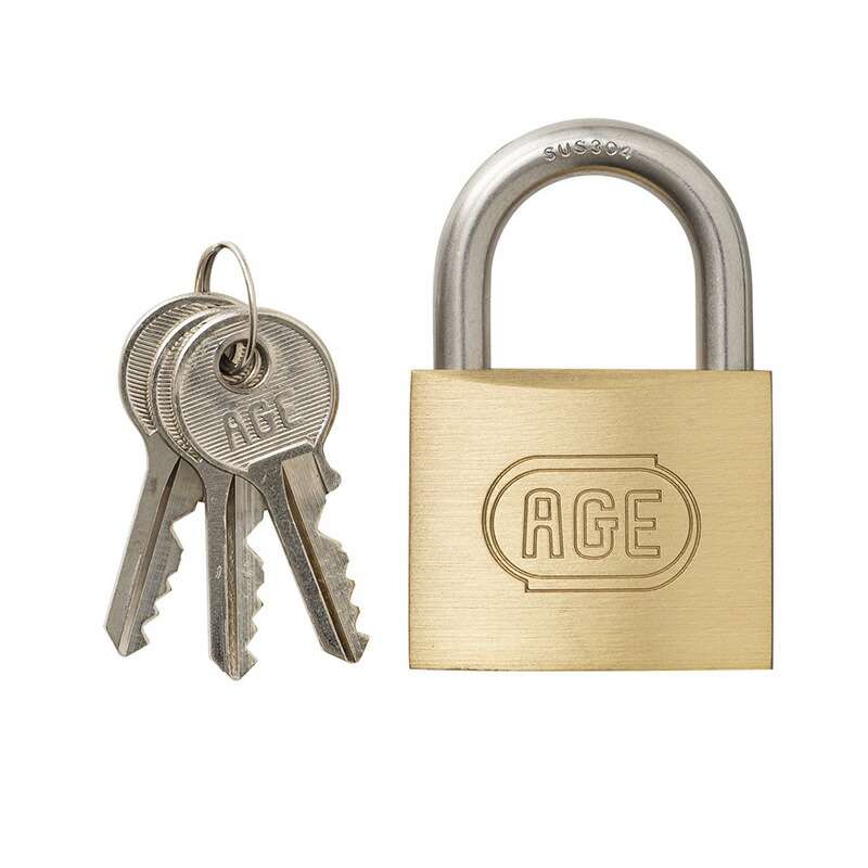 【楽天市場】【メール便対応】ハイロジック G-026 ステンレス弦Wロック南京錠 45mm 同一鍵 3本キー 【品番：71026】：住設プロ ...