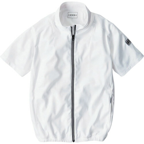 【楽天市場】村上被服 HOOH 快適ウェア 半袖ニットブルゾン 6L ホワイト 【品番：V771-6L-17】：住設プロ 楽天市場店