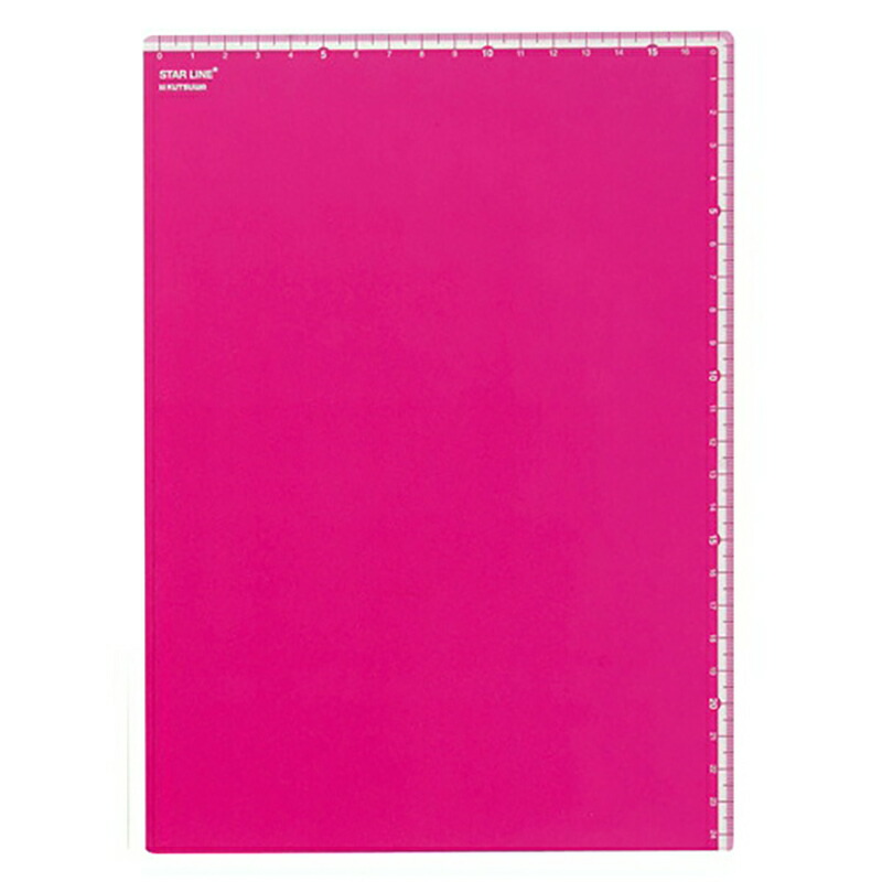 【楽天市場】【在庫処分】【メール便対応】クツワ STARLINE B5学校下じき ピンク 【品番：ST106PK】：住設プロ 楽天市場店