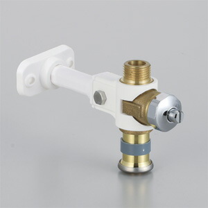 【楽天市場】KVK 樹脂管用止水栓（背板固定金具付） 【品番：GDSS-NS】：住設プロ 楽天市場店